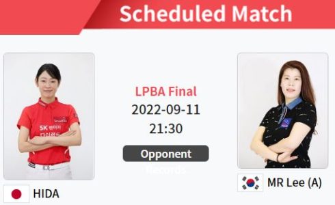 2022-23 PBA/LPBA TOUR [緒里恵プロ決勝進出] | 日本プロビリヤード連盟